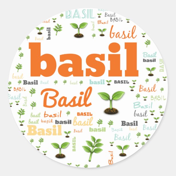 Basil Stickers & Labels | Zazzle UK