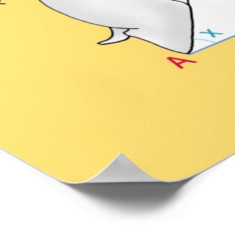 HIPPOPOTENUSE poster by Sandra Boynton | Zazzle