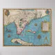 Historical Map of Florida (1591) Poster | Zazzle