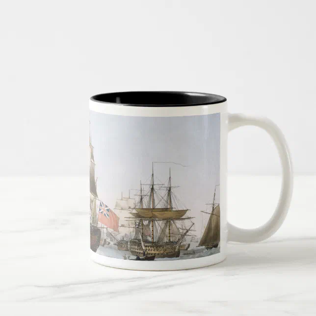 HMS Victory, 1806 Two-Tone Coffee Mug | Zazzle