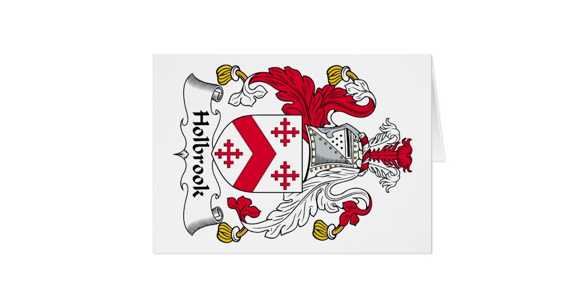 Holbrook Family Crest | Zazzle
