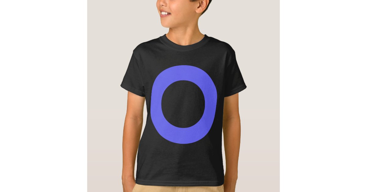 Holed Circle - Colours T-Shirt | Zazzle