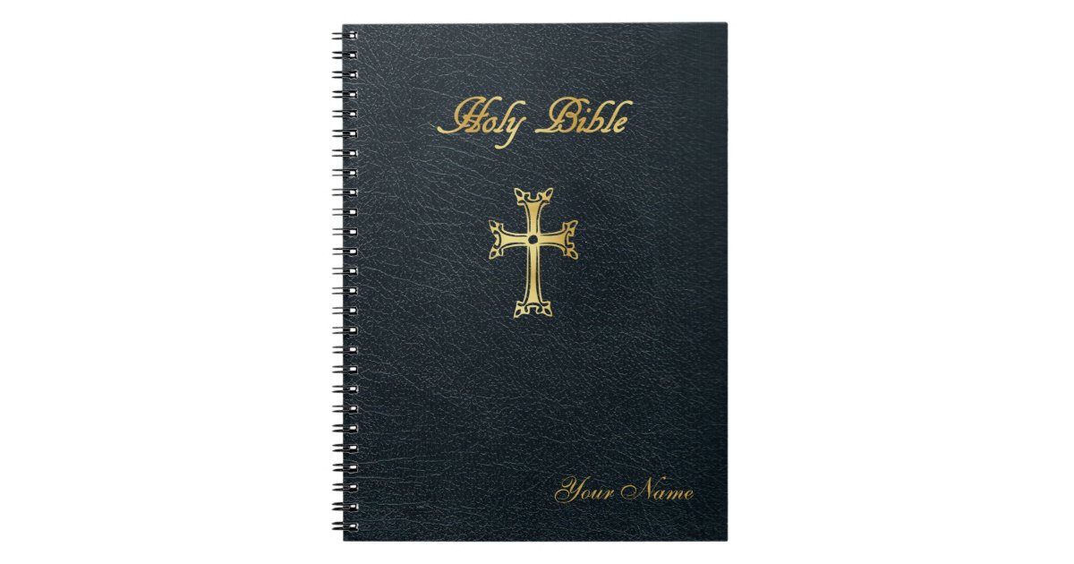 Holy Bible Notebook | Zazzle