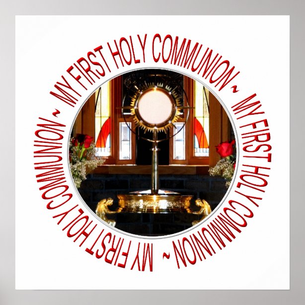 First Holy Communion Art & Wall Décor | Zazzle.co.uk