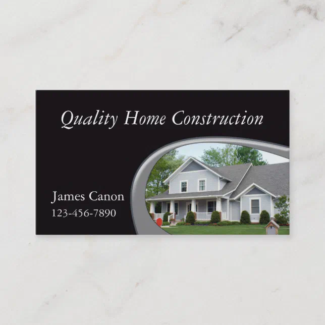 Home Builder Business Card | Zazzle
