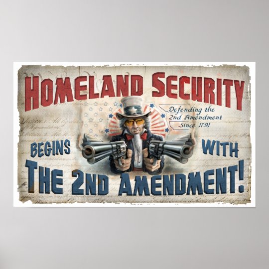 Homeland Security Poster | Zazzle.co.uk