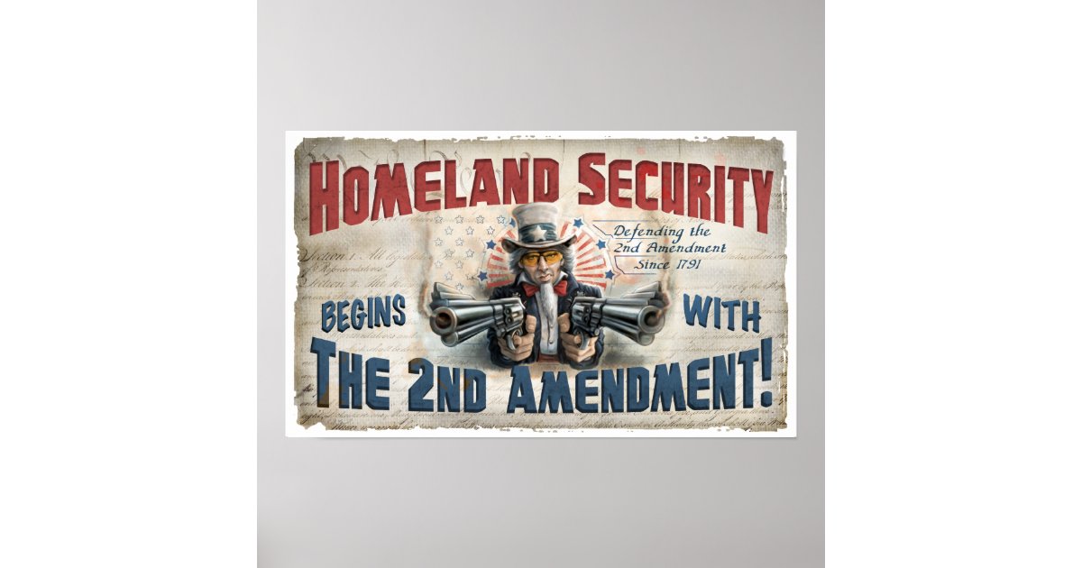 Homeland Security Poster | Zazzle