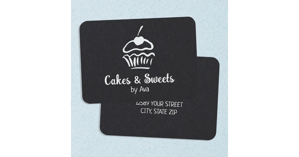 Homemade Cake Business Card | Zazzle