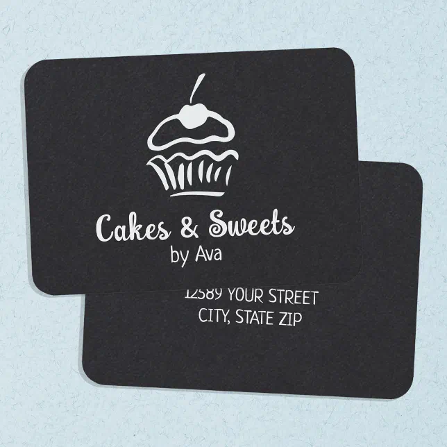 Homemade Cake Business Card | Zazzle