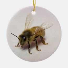 Honey Bee Christmas Tree Decorations & Ornaments | Zazzle.co.uk