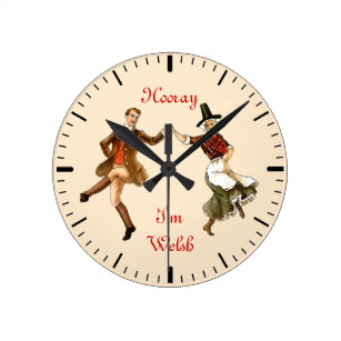 Welsh Wall Clocks | Zazzle UK