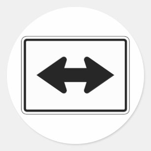 Arrow Sign Stickers & Labels | Zazzle UK