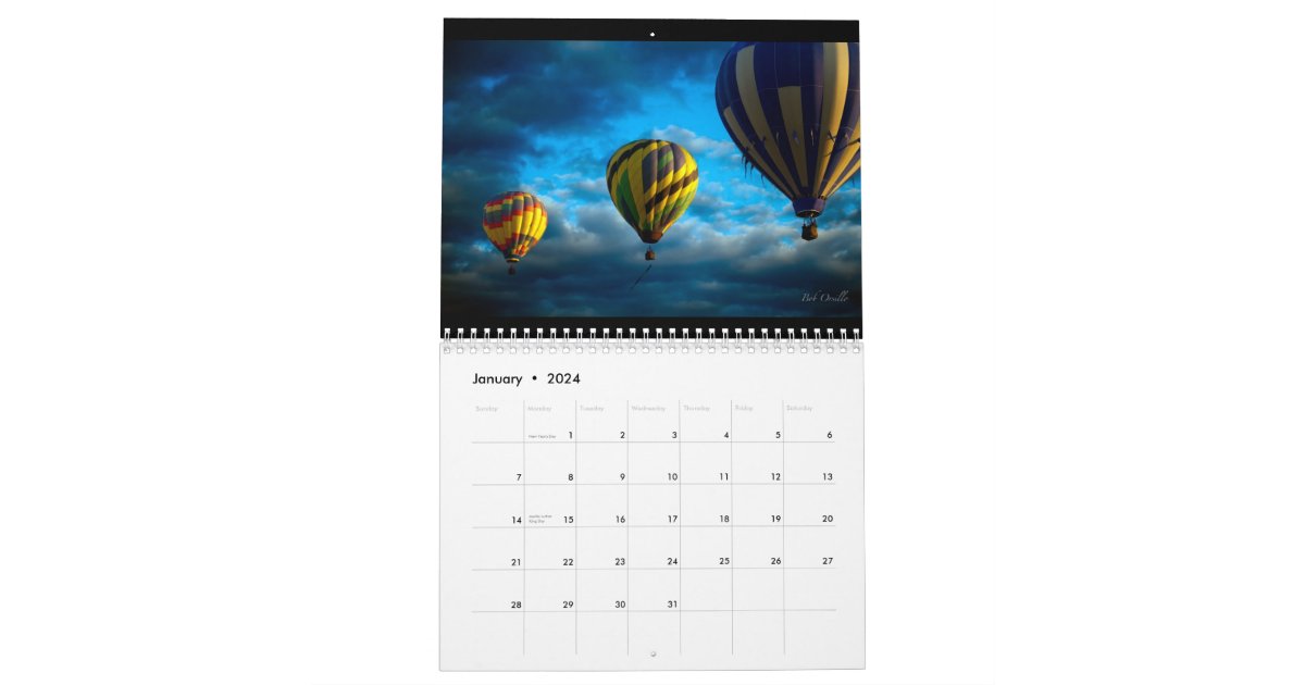 Hot Air Balloon Calendar 2025 - Jane Winonah Hot Air Balloon Calendar 2025 - Jane Winonah