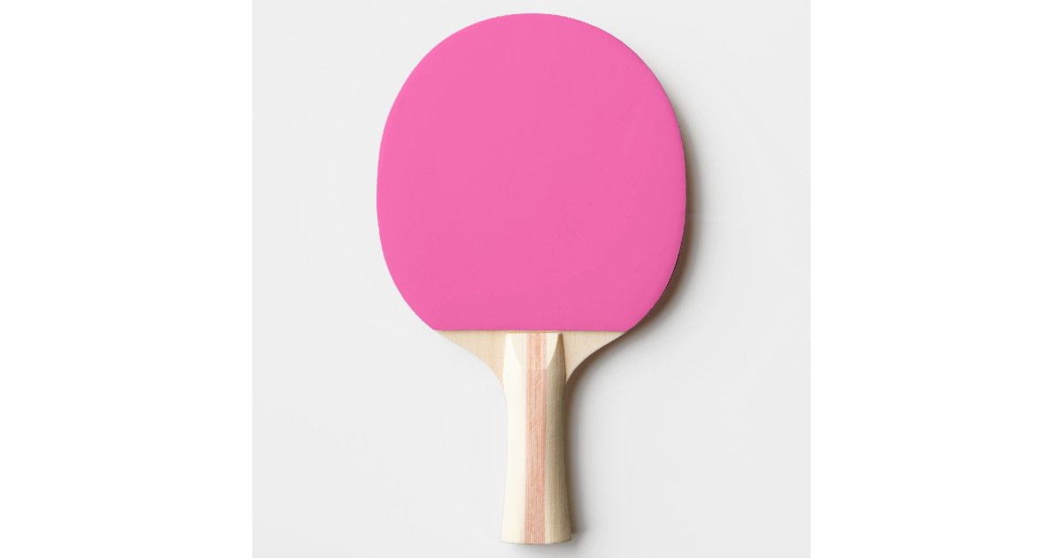 Hot Pink Ping Pong Paddle | Zazzle