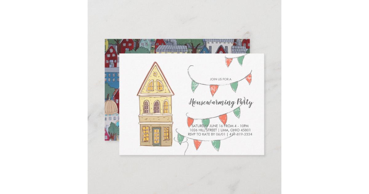 Housewarming Party Invitation | Neighbourhood | Zazzle