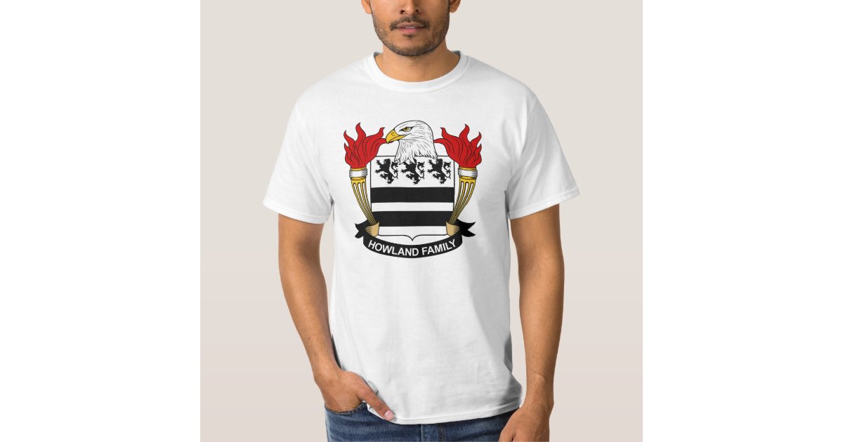Howland Family Crest T-Shirt | Zazzle