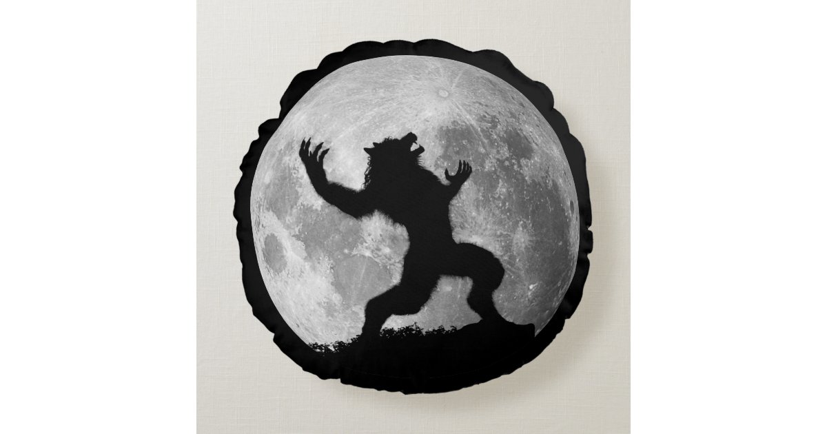 Howling Mad Werewolf Pillow | Zazzle