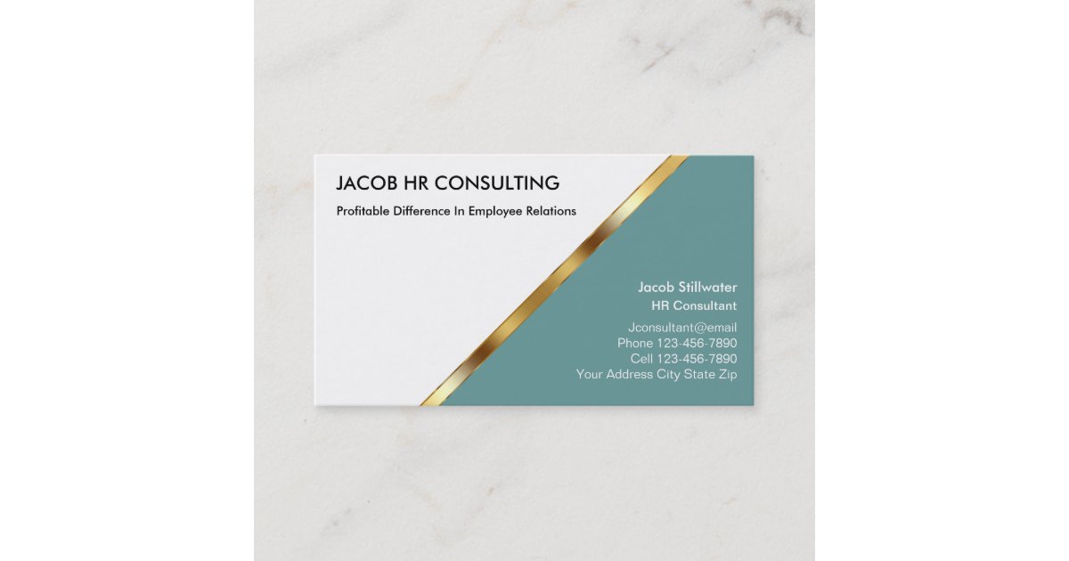 Human Resources Business Cards | Zazzle