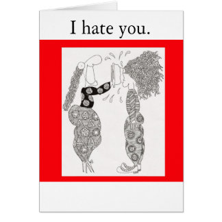 I Hate You Cards & Invitations | Zazzle.co.uk