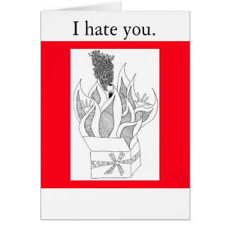 I Hate You Cards & Invitations | Zazzle.co.uk