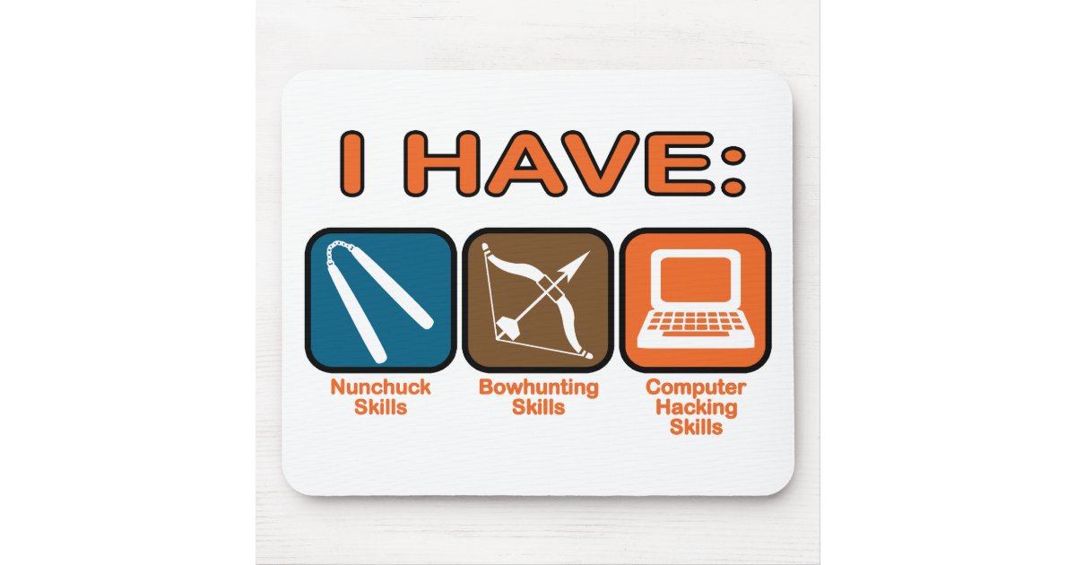 I Have Skills Napoleon Dynamite Mouse Mat | Zazzle