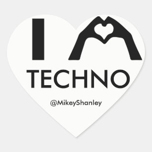 Techno Stickers & Labels | Zazzle UK