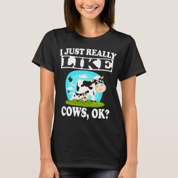Funny Cow T-Shirts & Shirt Designs | Zazzle UK