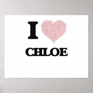 Chloe Name Posters & Prints | Zazzle UK