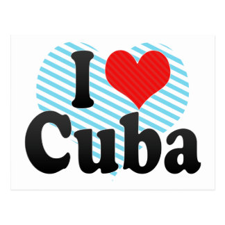 I Love Cuba Postcards | Zazzle.co.uk