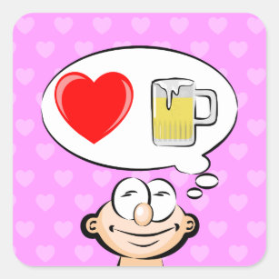 Love Drinking Stickers & Labels | Zazzle UK