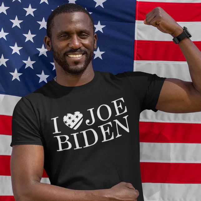 I Love Joe Biden 2020 T-Shirt | Zazzle