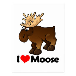 Moose Cartoon Cards & Invitations | Zazzle.co.uk