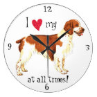 Springer Spaniel Art Clocks | Zazzle.co.uk