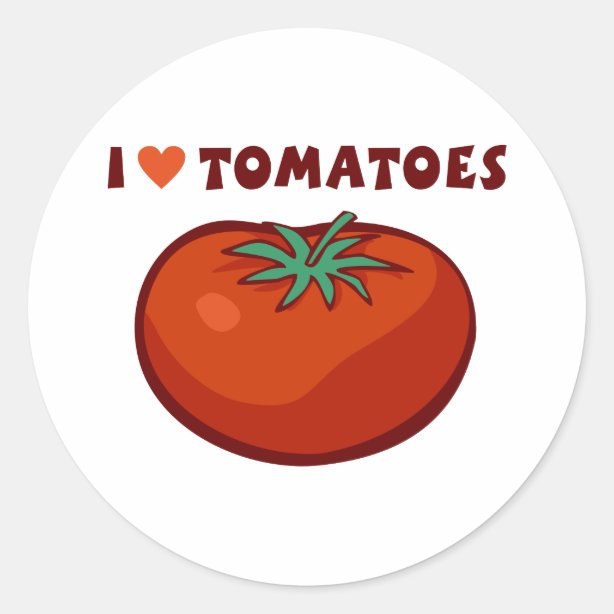 Tomato Stickers & Labels | Zazzle UK