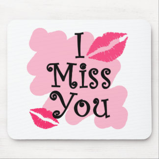 Miss You Mouse Mats | Zazzle.co.uk