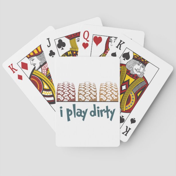 Dirty Playing Cards | Zazzle UK
