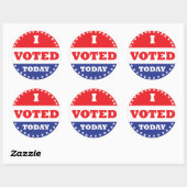 I Voted Today Sticker | Zazzle