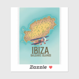 Ibiza Stickers & Labels | Zazzle UK