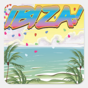 Ibiza Stickers & Labels | Zazzle UK