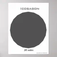 Icosagon Sides Types Of Polygon (Classification Of Polygons Based On