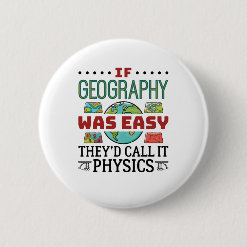 Geography Badges & Pins | Zazzle UK