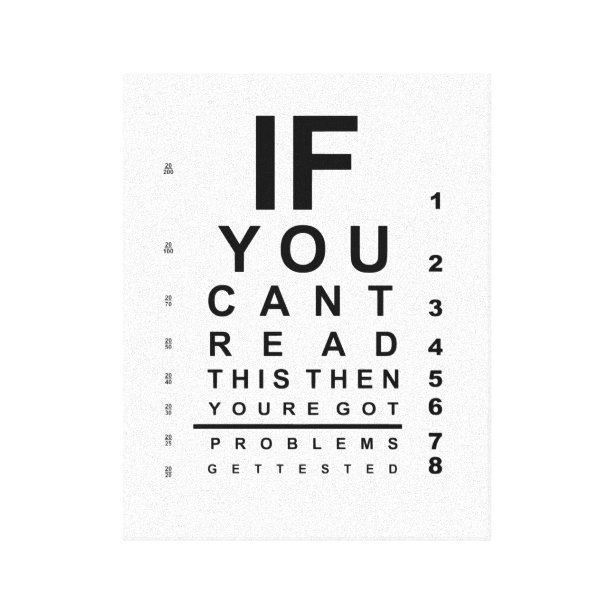 Eye Test Posters & Prints | Zazzle UK