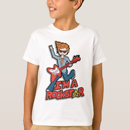 Boys' Rockstar T-Shirts | Zazzle.co.uk