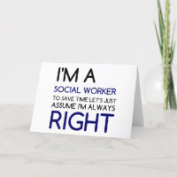 Social Worker Cards | Zazzle UK