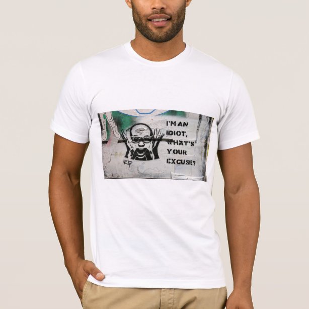 Idiot T-Shirts & Shirt Designs | Zazzle UK