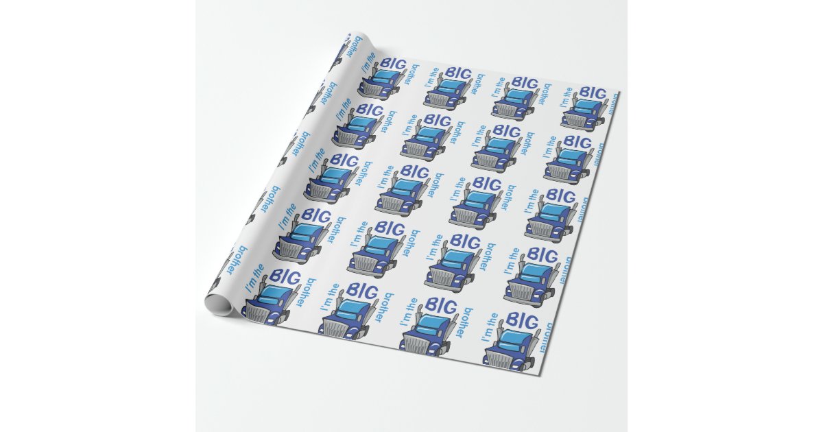 I'm the Big Brother Wrapping Paper | Zazzle