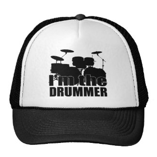 Drummer Hats & Drummer Trucker Hat Designs | Zazzle.co.uk