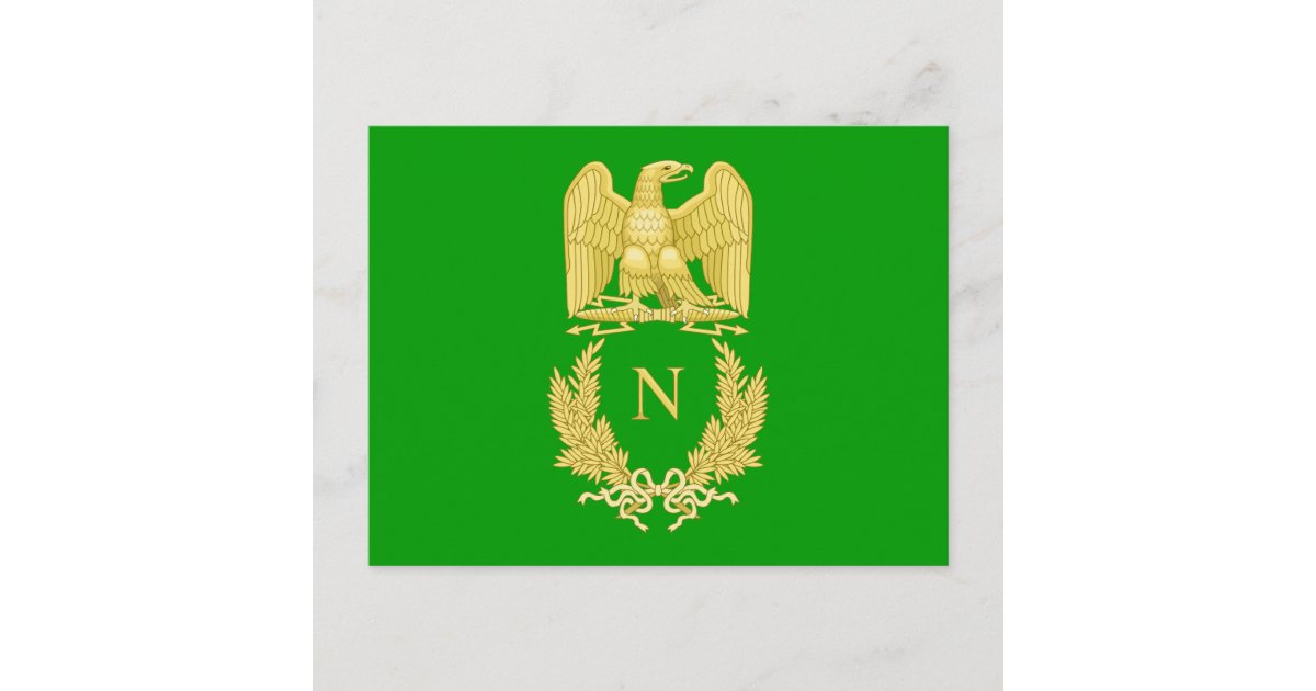 Imperial Emblem of Napoleon I postcard | Zazzle