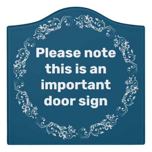 To Note Office Door Signs | Zazzle UK
