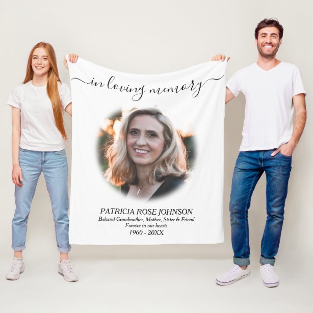 With Sympathy For The Loss Of Your Mother Blankets - Throw, Fleece ...